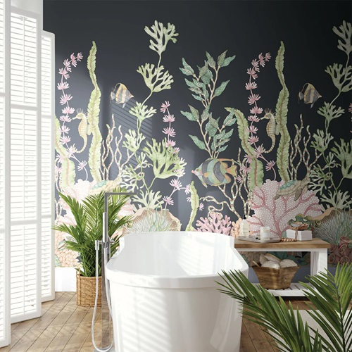 Daisy Bennett Nautical Mural - Leland's Wallpaper